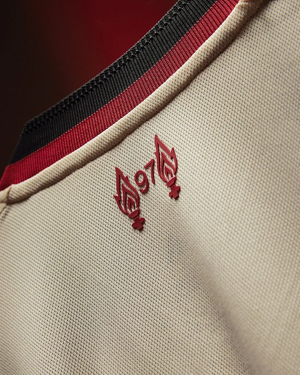 Liverpool Away Jersey 2025-26 Player Version Cream/Red | Striker Store