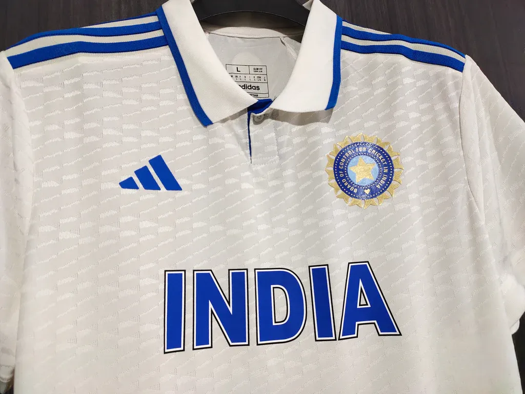 India Test Cricket Jersey 2025 – Official Quality | Striker Store
